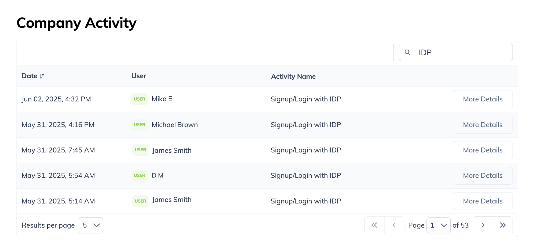 Viewing Activity Logs - Partner Portal Documentation